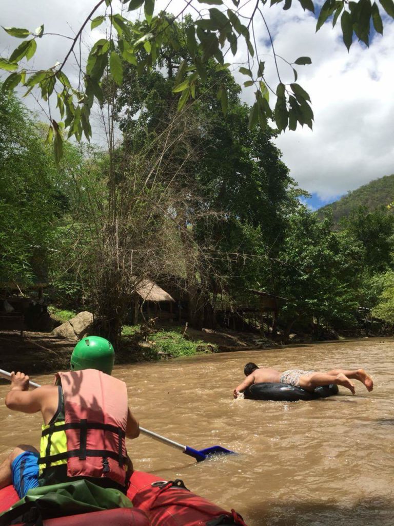 Canoeing and river tubing season | Next Step Thailand Tours