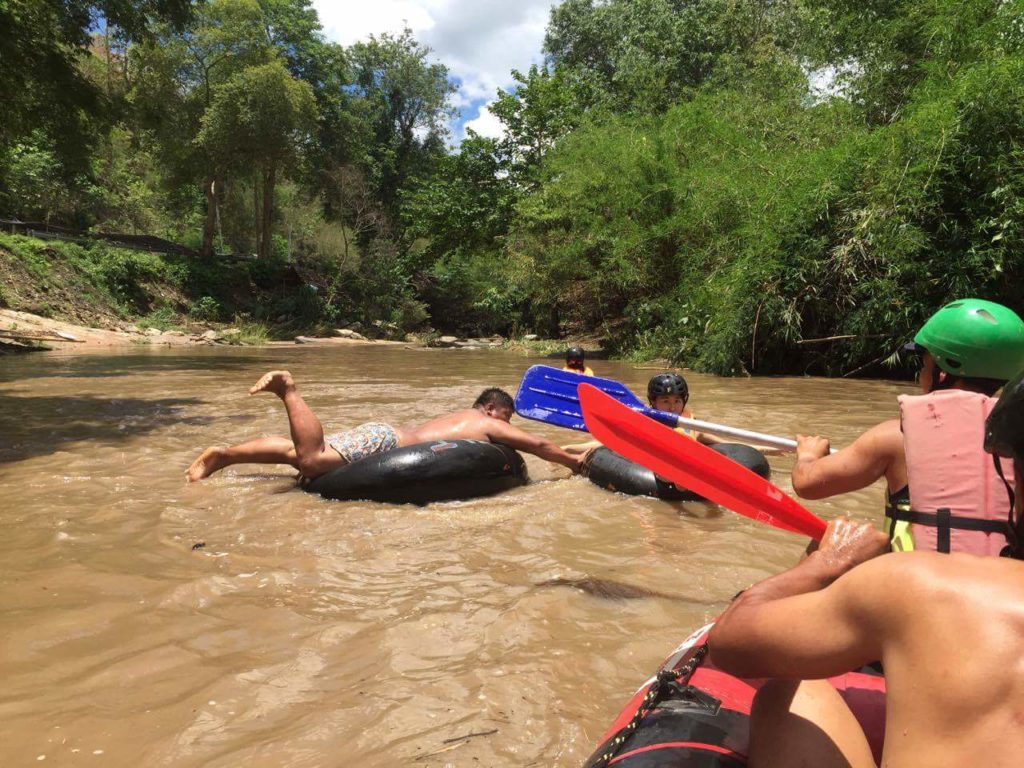 Canoeing and river tubing season | Next Step Thailand Tours